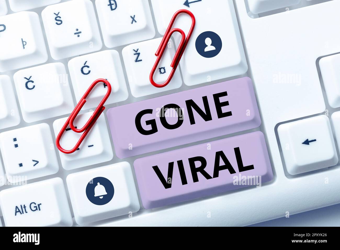 Conceptual display Gone Viral, Concept meaning link that spreads ...