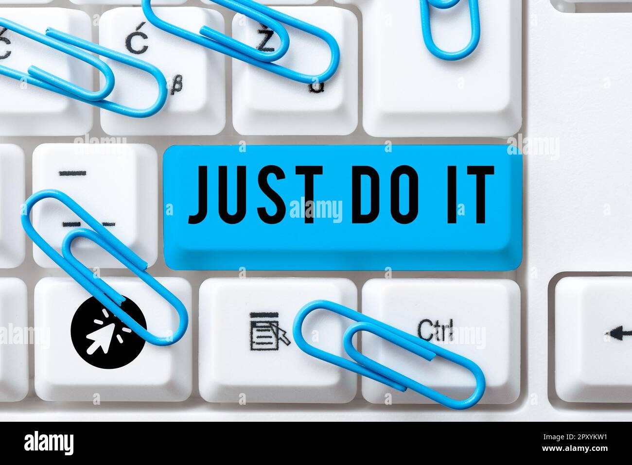 Text caption presenting Just Do It, Concept meaning Motivation for ...
