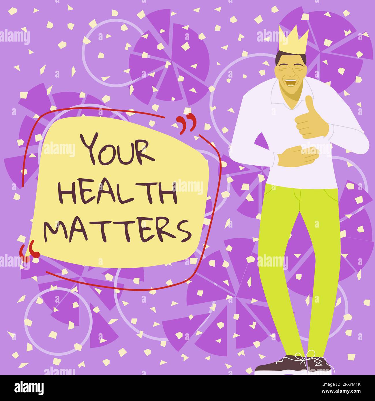 Sign displaying Your Health Matters, Business overview good health is ...