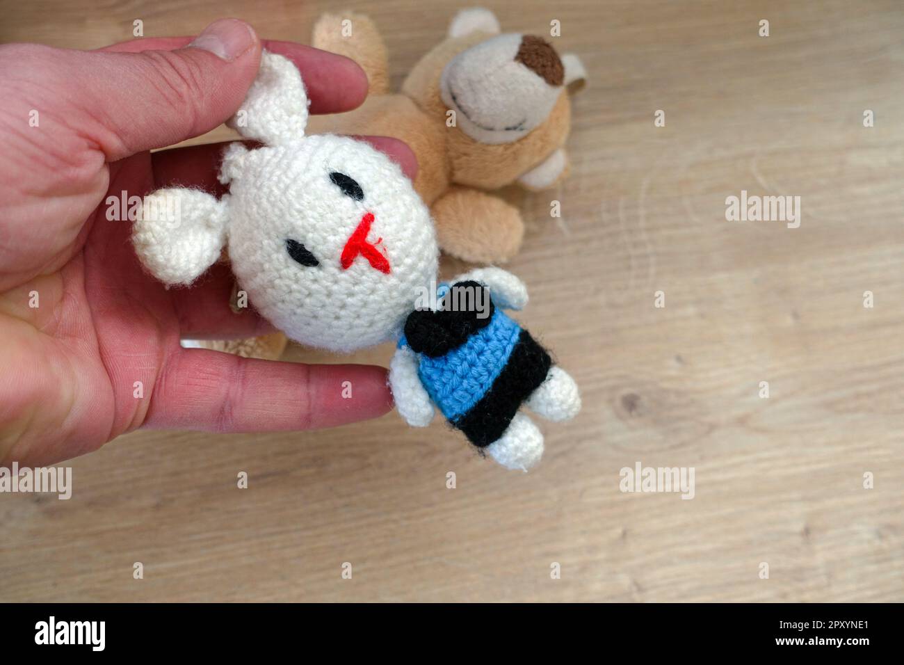 Rope made rabbit hi-res stock photography and images - Alamy