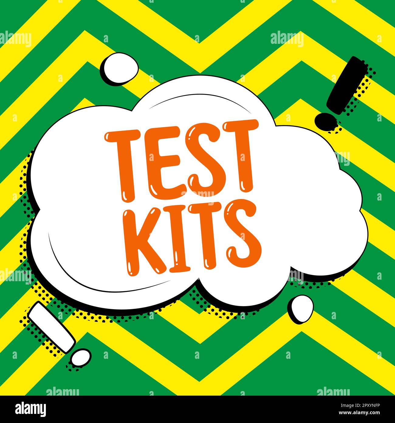 Writing displaying text Test Kits, Word for collection of certain tools ...