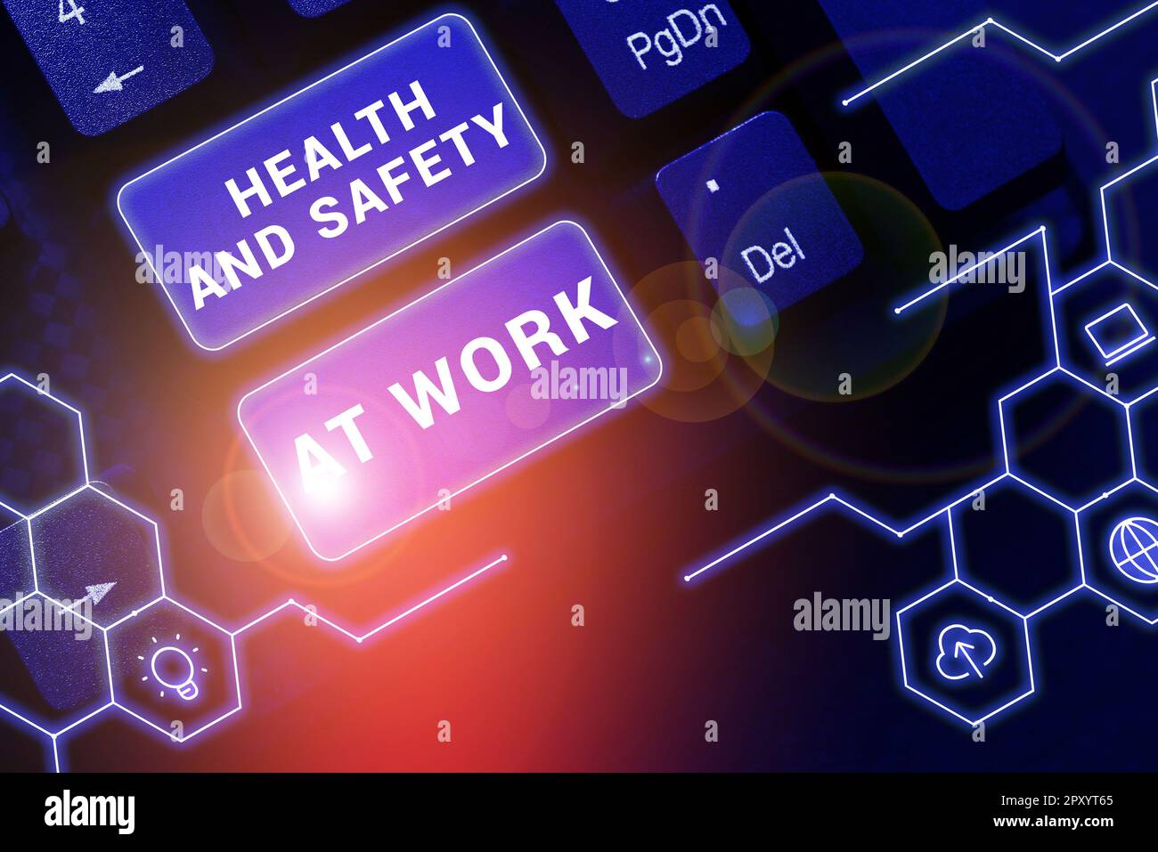 Handwriting text Health And Safety At Work, Word Written on Secure ...