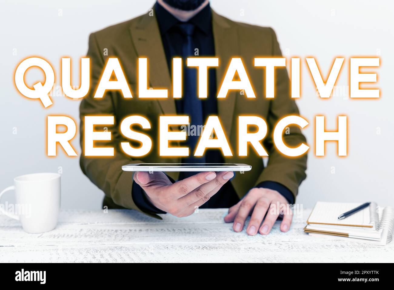 Conceptual display Qualitative Research, Word for Certified to perform ...