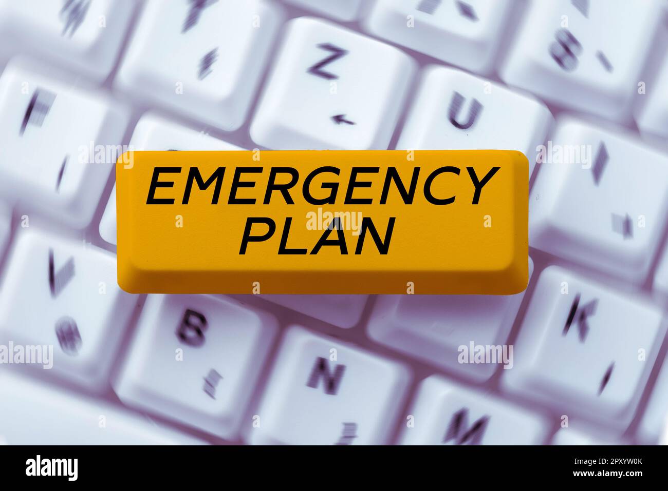 Hand writing sign Emergency Plan, Conceptual photo Procedures for ...