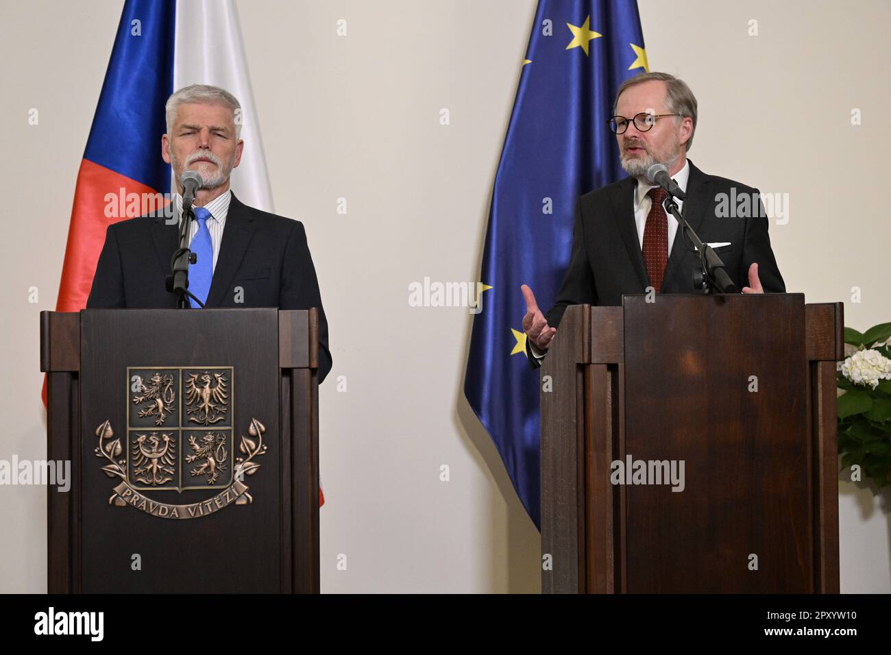 Prague, Czech Republic. 02nd May, 2023. Czech President Petr Pavel ...