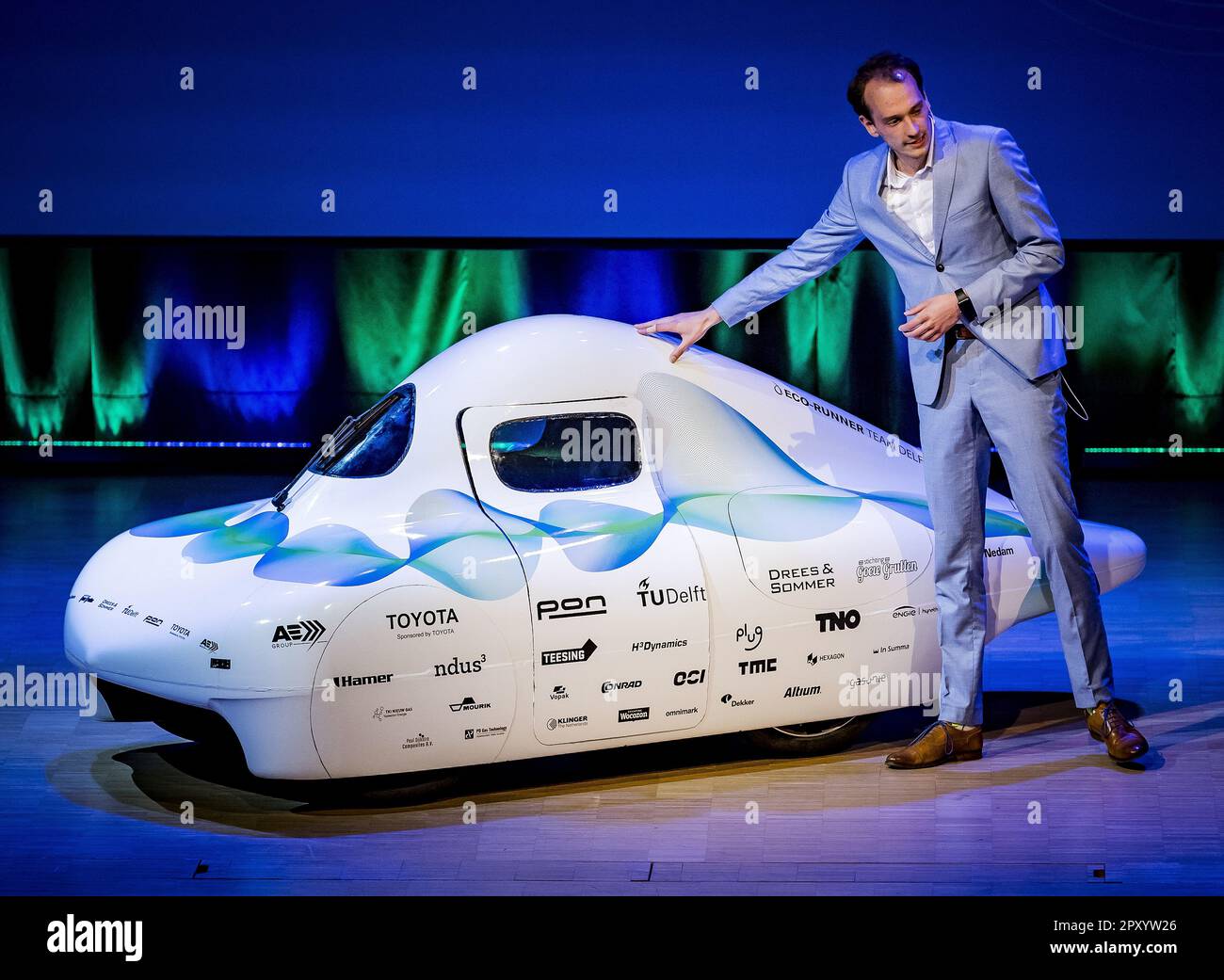 Rotterdam, Netherlands. 02nd May, 2023. DELFT - Students of the Eco ...
