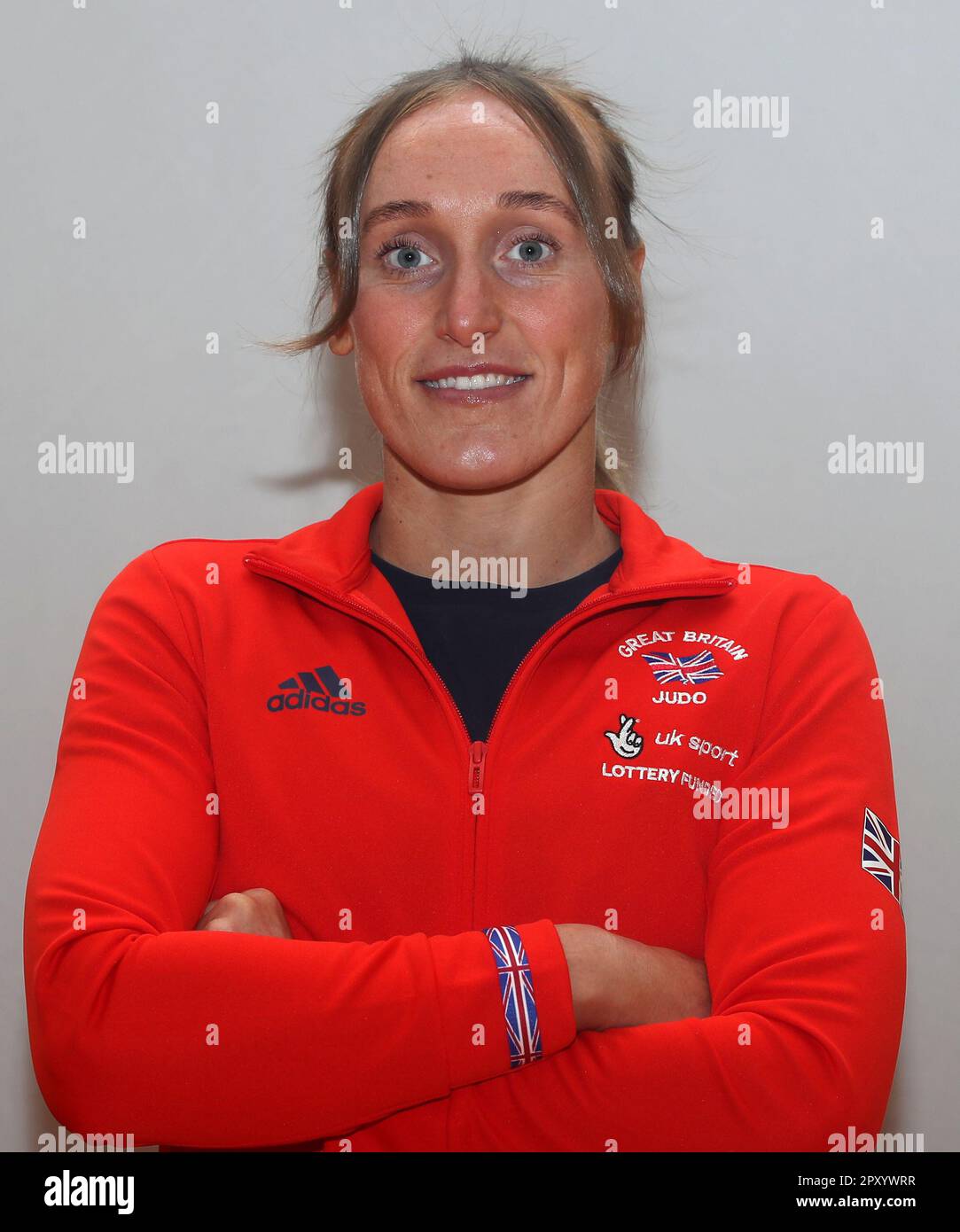 Lucy Renshall during a media day at The British Judo National Training ...