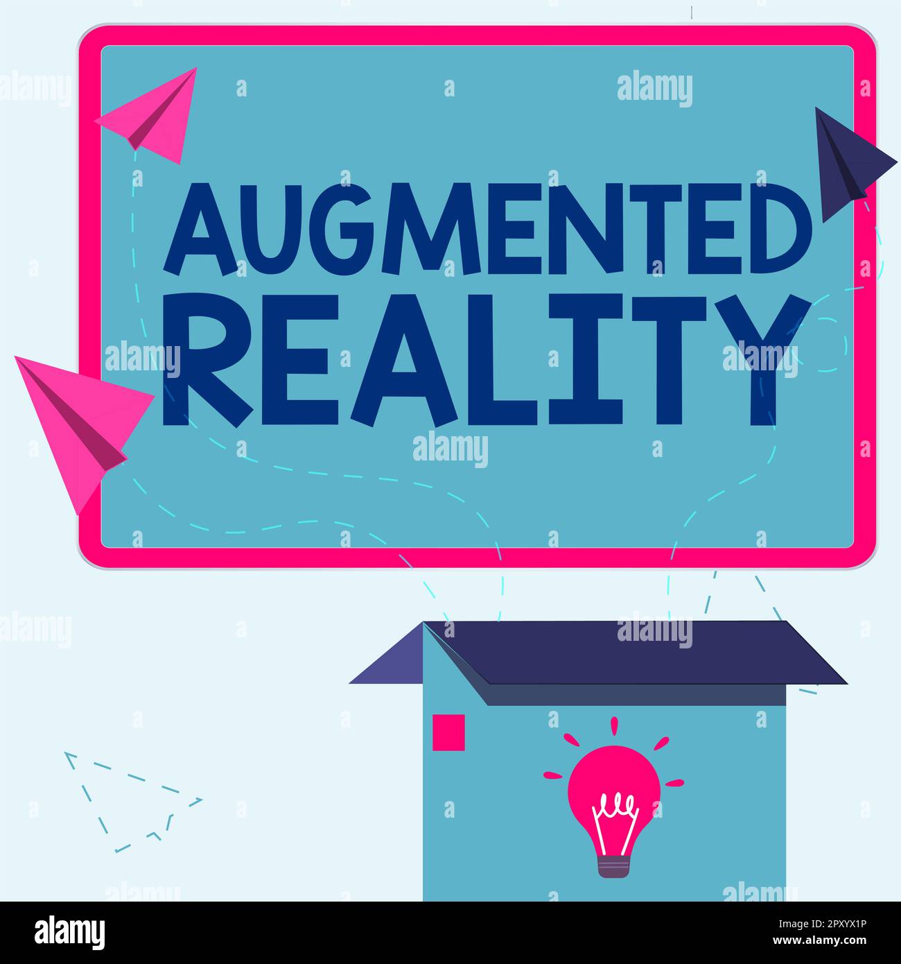 Inspiration showing sign Augmented Reality, Business approach ...