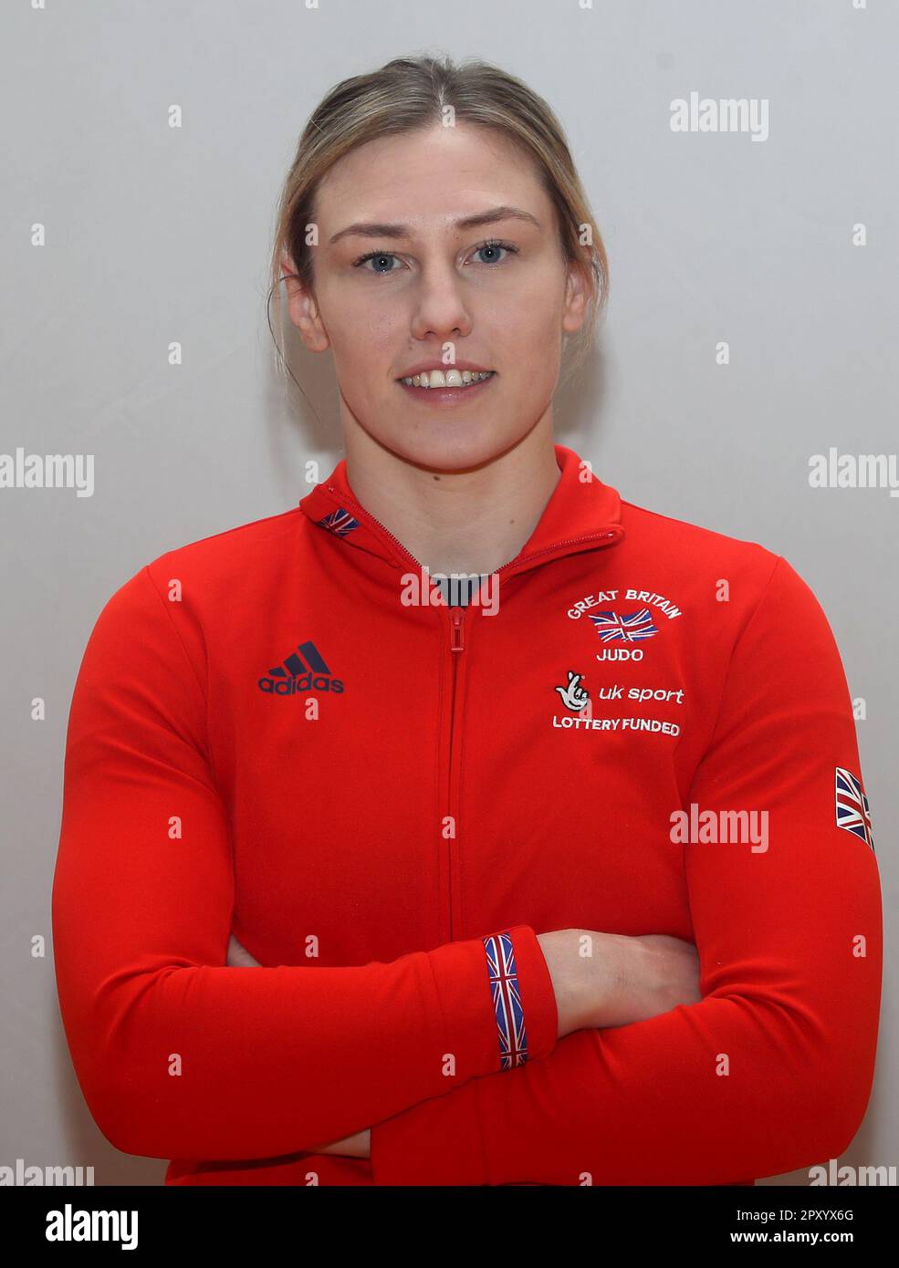 Emma Reid during a media day at The British Judo National Training ...