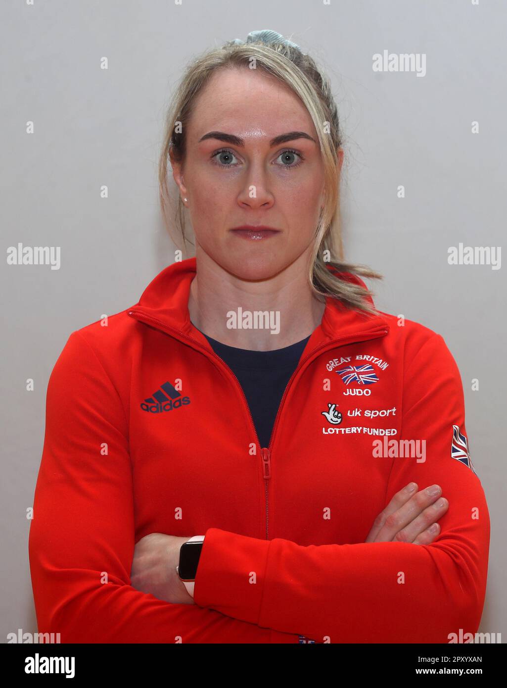 Gemma Howell during a media day at The British Judo National Training ...