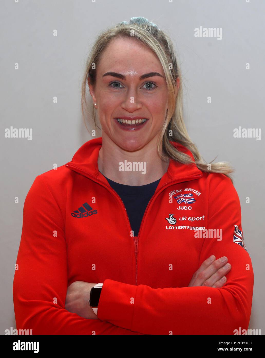 Gemma Howell during a media day at The British Judo National Training ...
