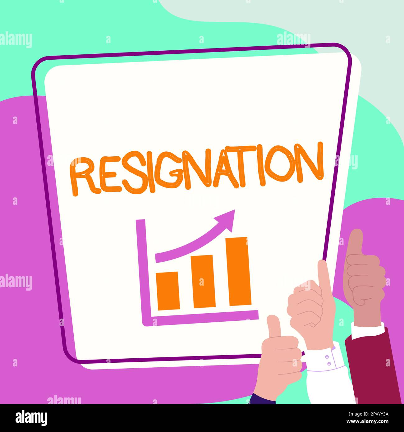 Inspiration showing sign Resignation, Business showcase act of giving ...