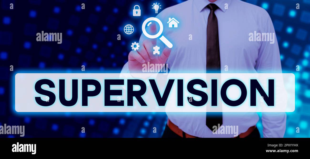 Writing displaying text Supervision, Internet Concept monitoring and ... Writing displaying text Supervision, Internet Concept monitoring and ...