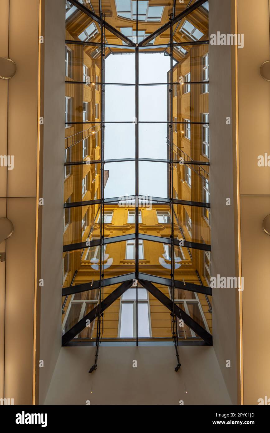 Oslo, Norway - October 13 2021: Interior of NIO House in Oslo Stock ...