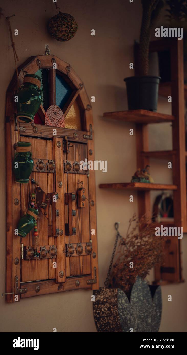 This stock photo features a close-up view of a traditional Kurdish ...