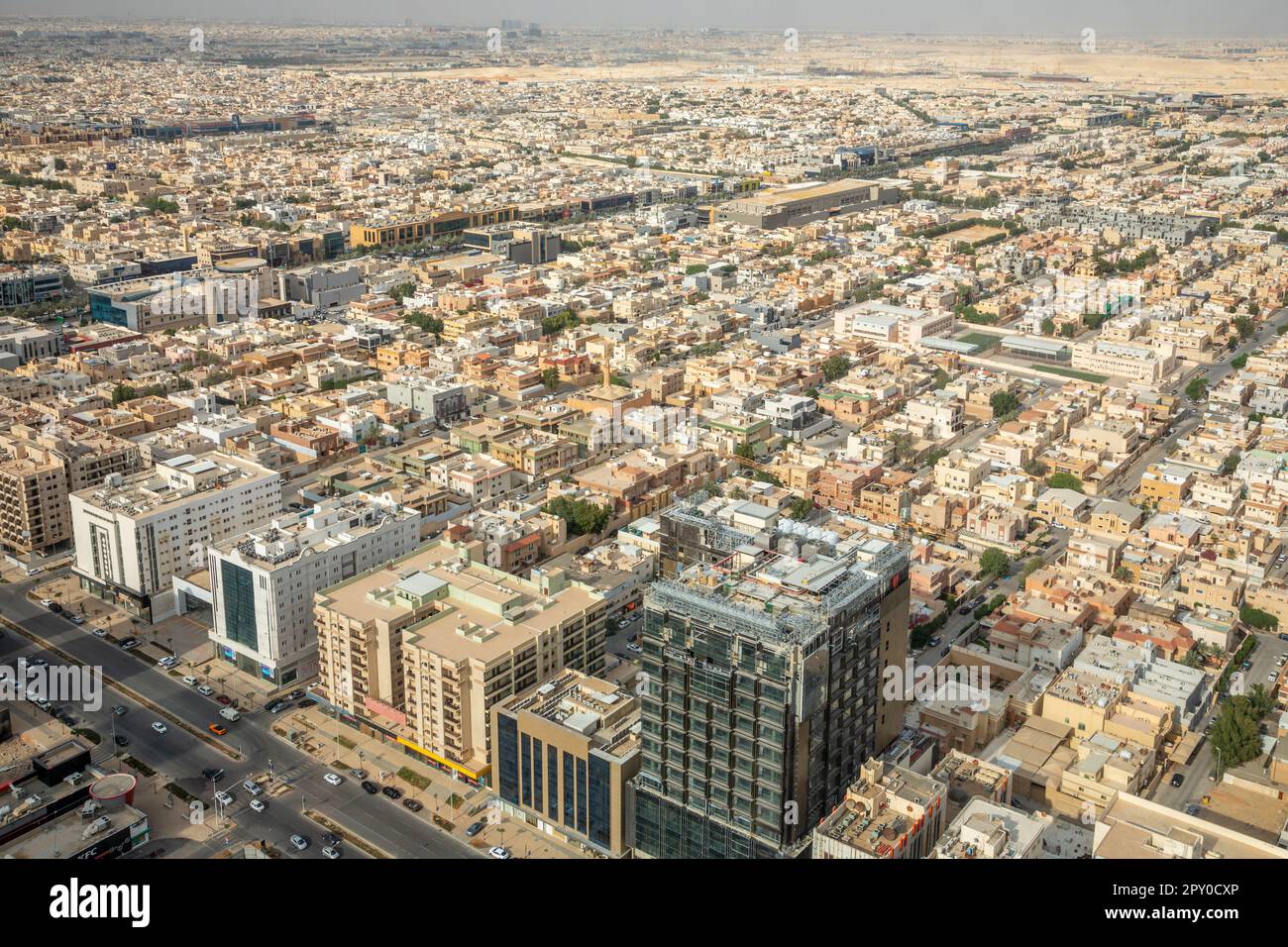 Aerial view riyadh downtown riyadh hi-res stock photography and images - Alamy