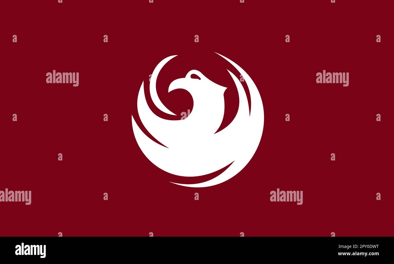 Flag of the administrative center and largest city of the US state of ...