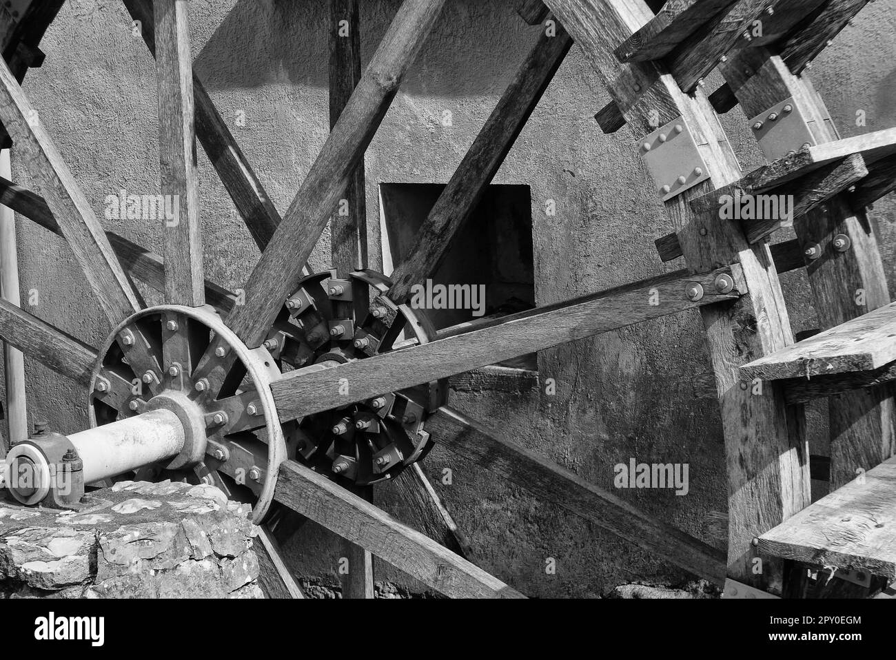 Water wheel history hydropower hi-res stock photography and images - Alamy