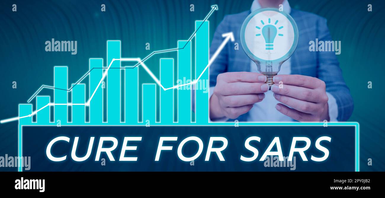 Writing displaying text Cure For Sars, Business concept Medical ...
