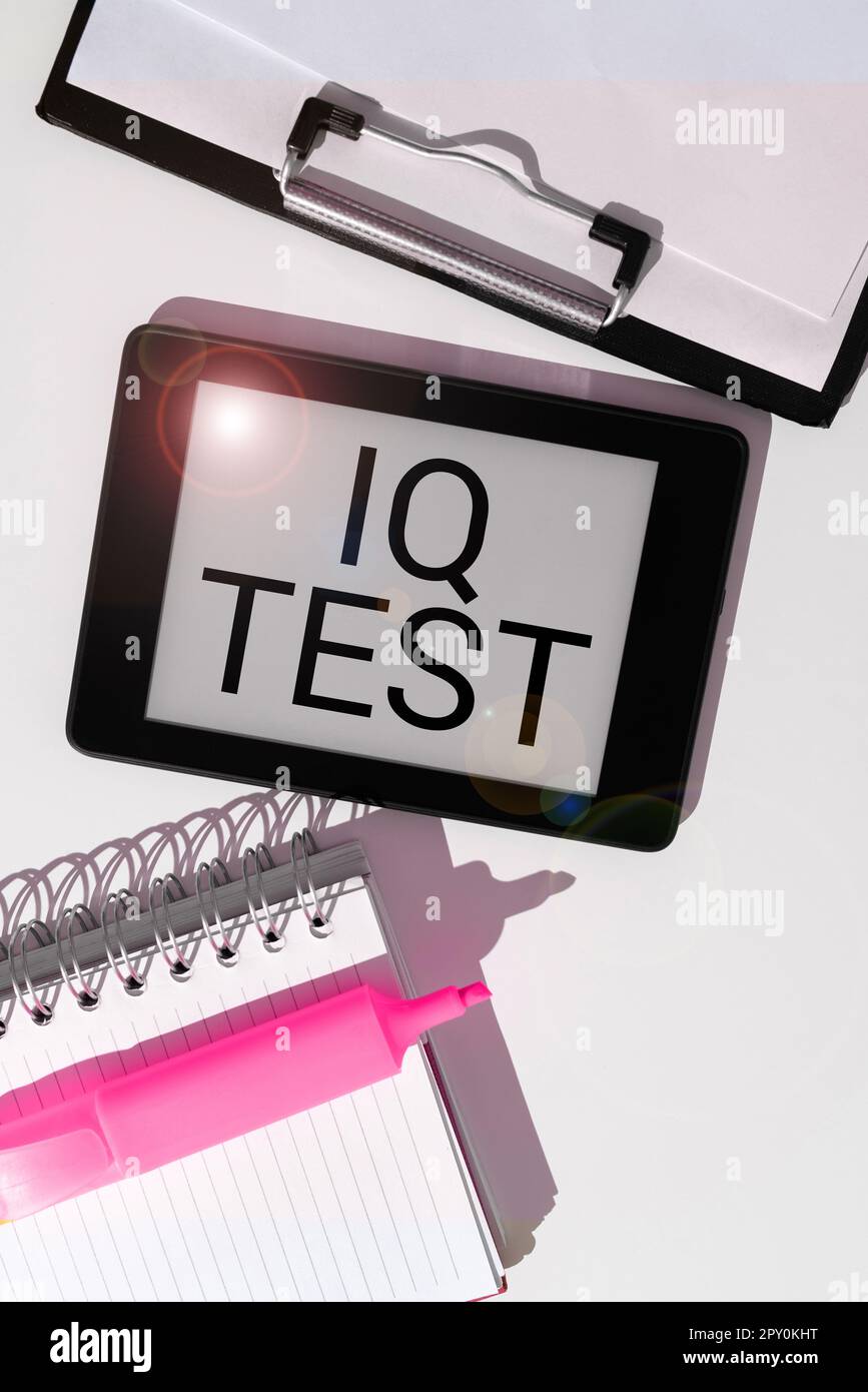 Inspiration showing sign Iq Test, Business idea attempt to measure your ... Inspiration showing sign Iq Test, Business idea attempt to measure your ...