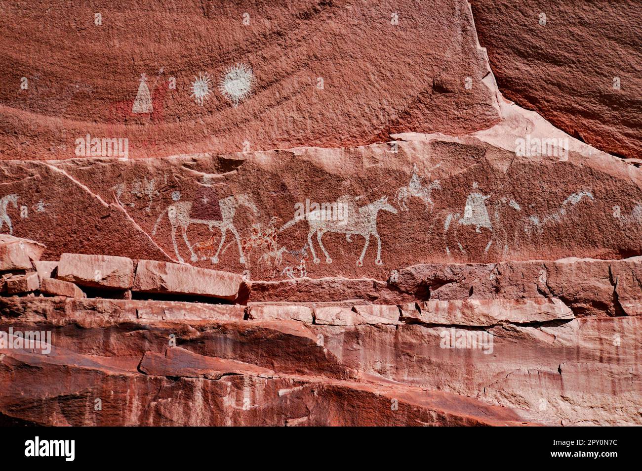 USA, Southwest, Arizona, Navajo Indian Reservation, Canyon de Chelly ...