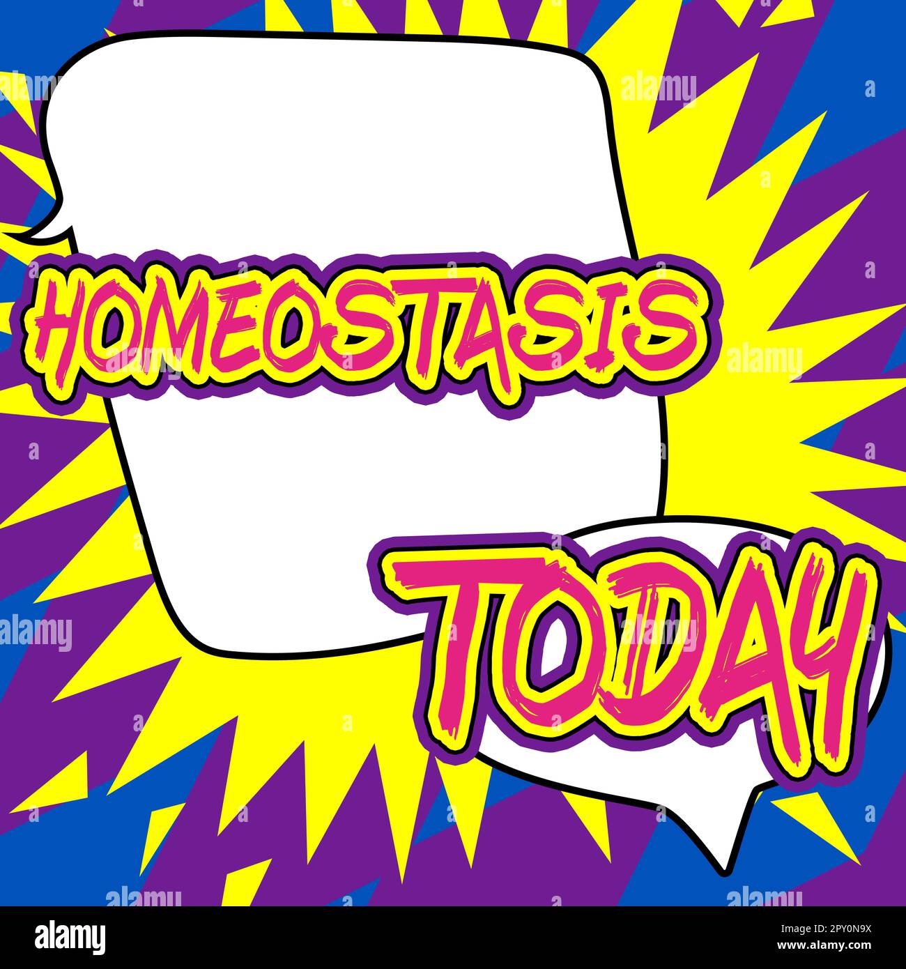 Conceptual caption Homeostasis, Business approach the tendency toward a ...