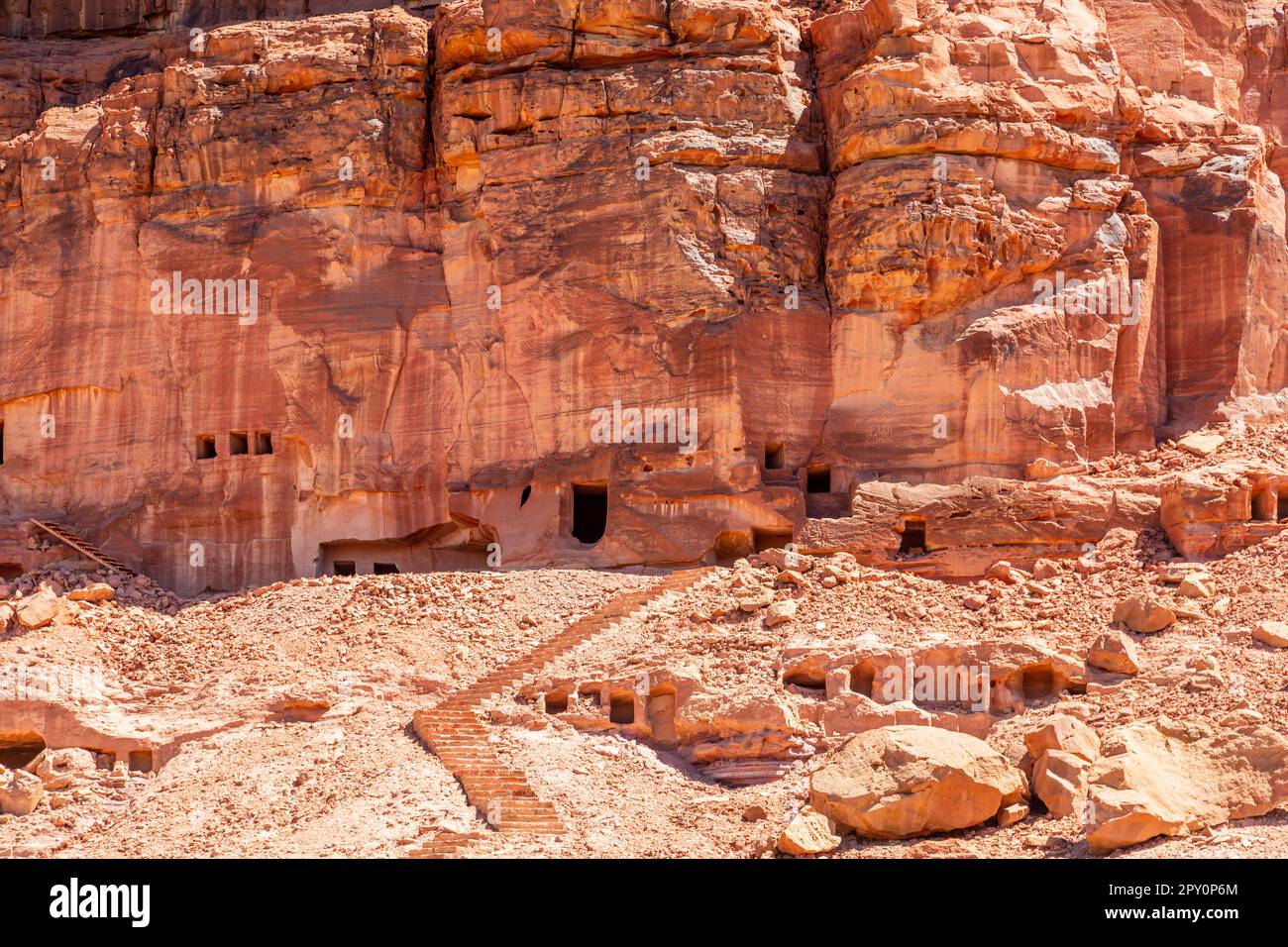 Ancient tombs of Dadan the capital of Lihyan kingdom, Al Ula, Saudi ...