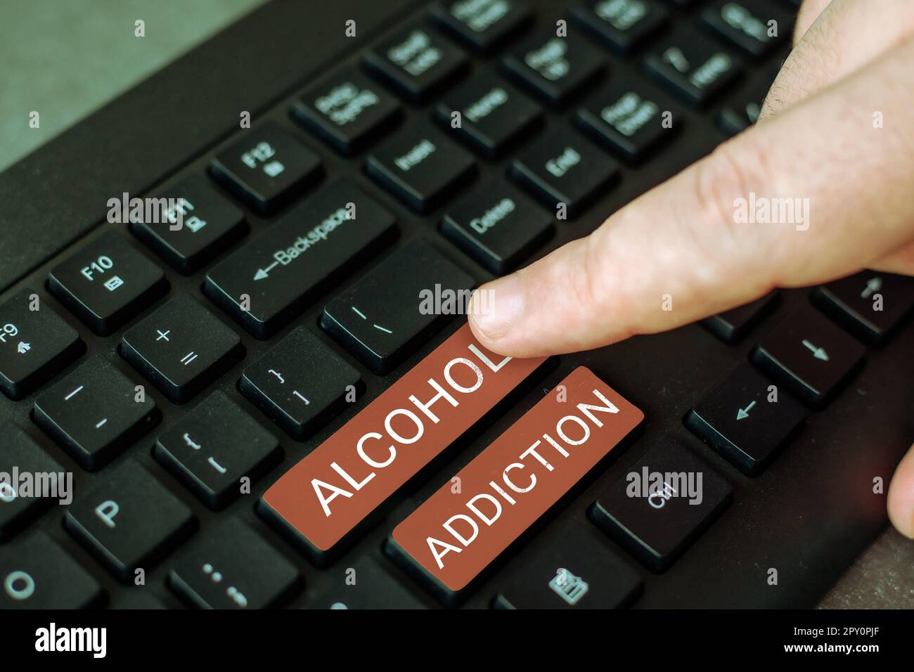 Writing displaying text Alcohol Addiction, Business idea characterized ...