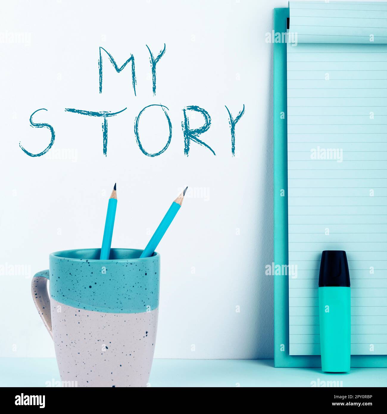 Sign displaying My Story, Concept meaning act of telling someone or ...