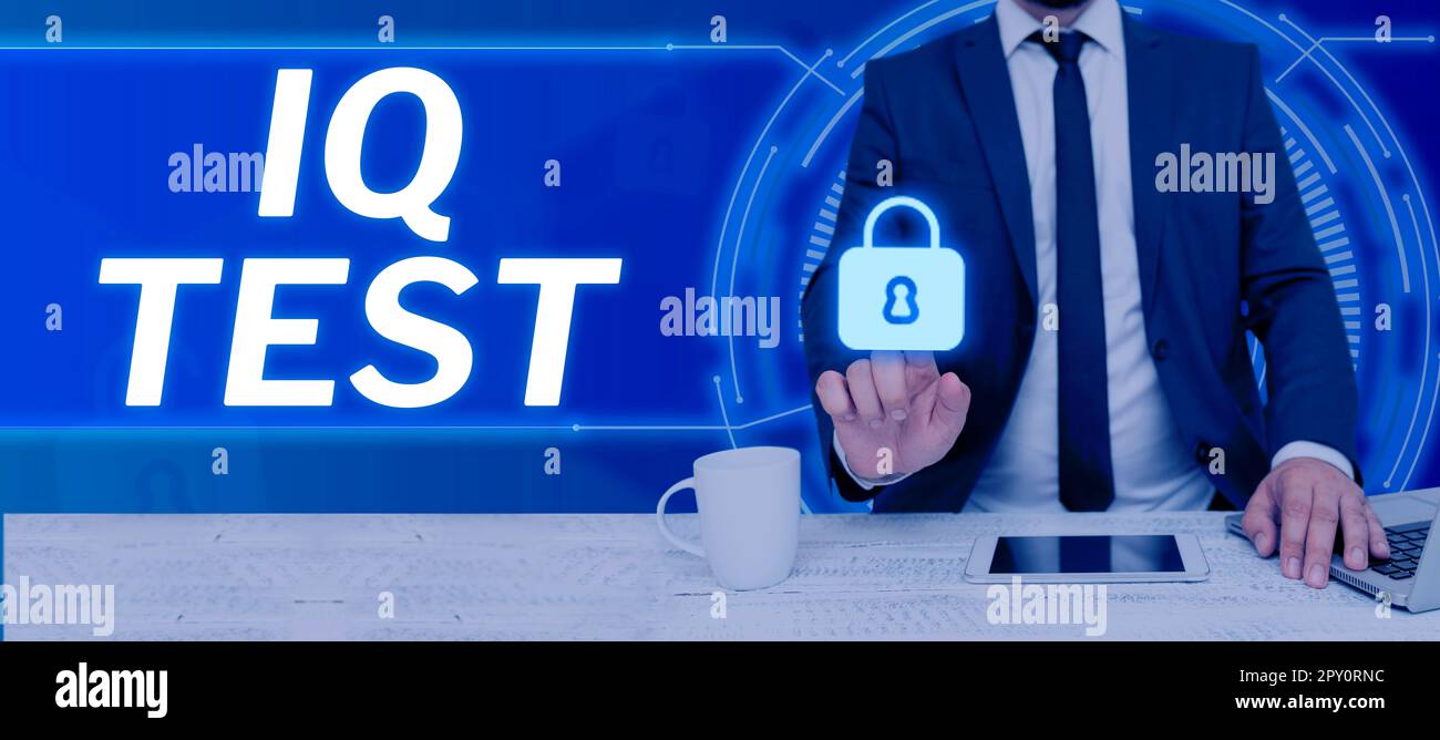 Inspiration showing sign Iq Test, Business concept attempt to measure ... Inspiration showing sign Iq Test, Business concept attempt to measure ...