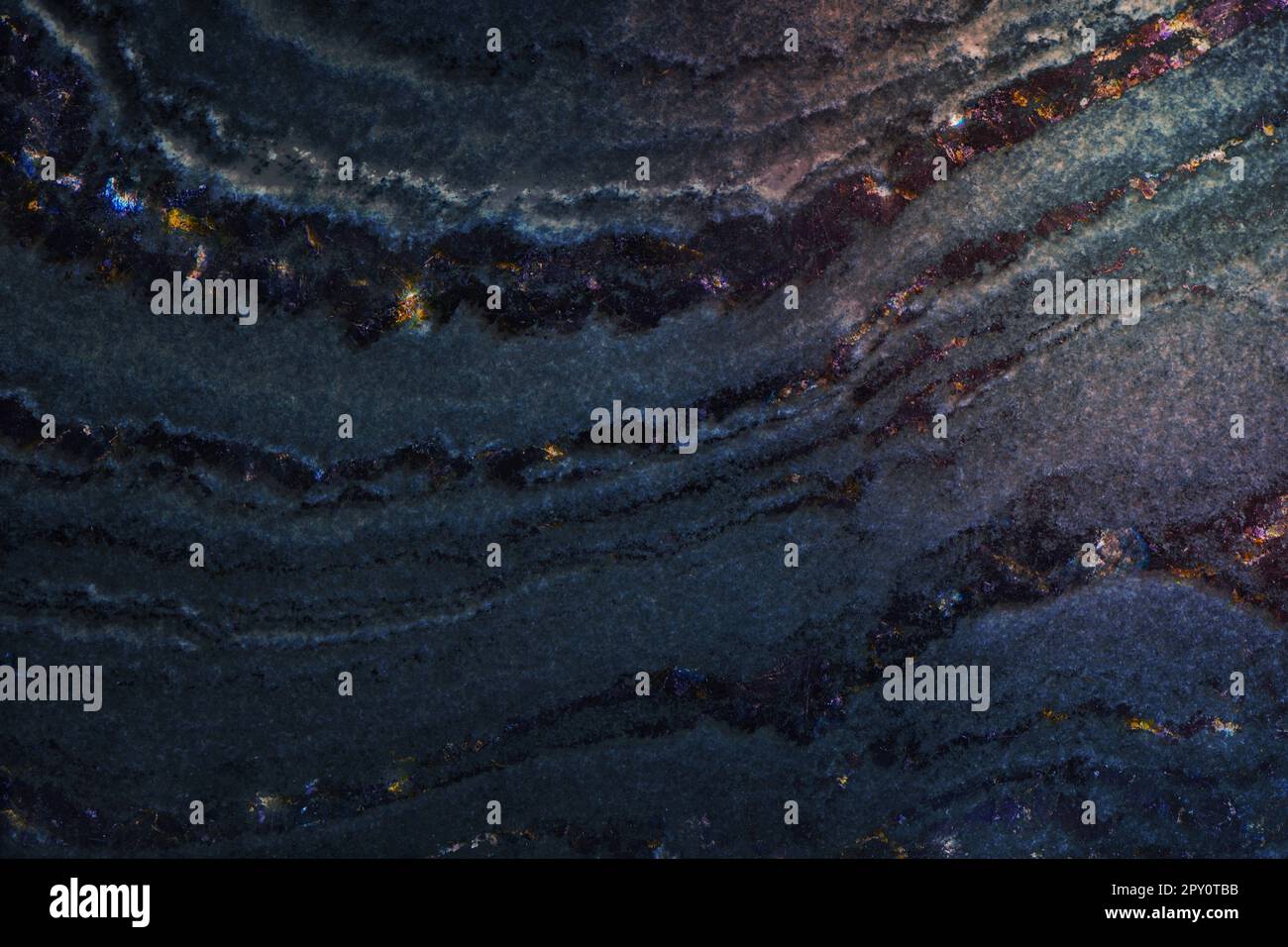 Blue layered marble textured background Stock Photo - Alamy