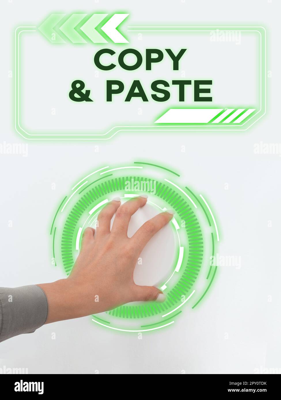 Handwriting text Copy Paste, Conceptual photo an imitation, transcript ...