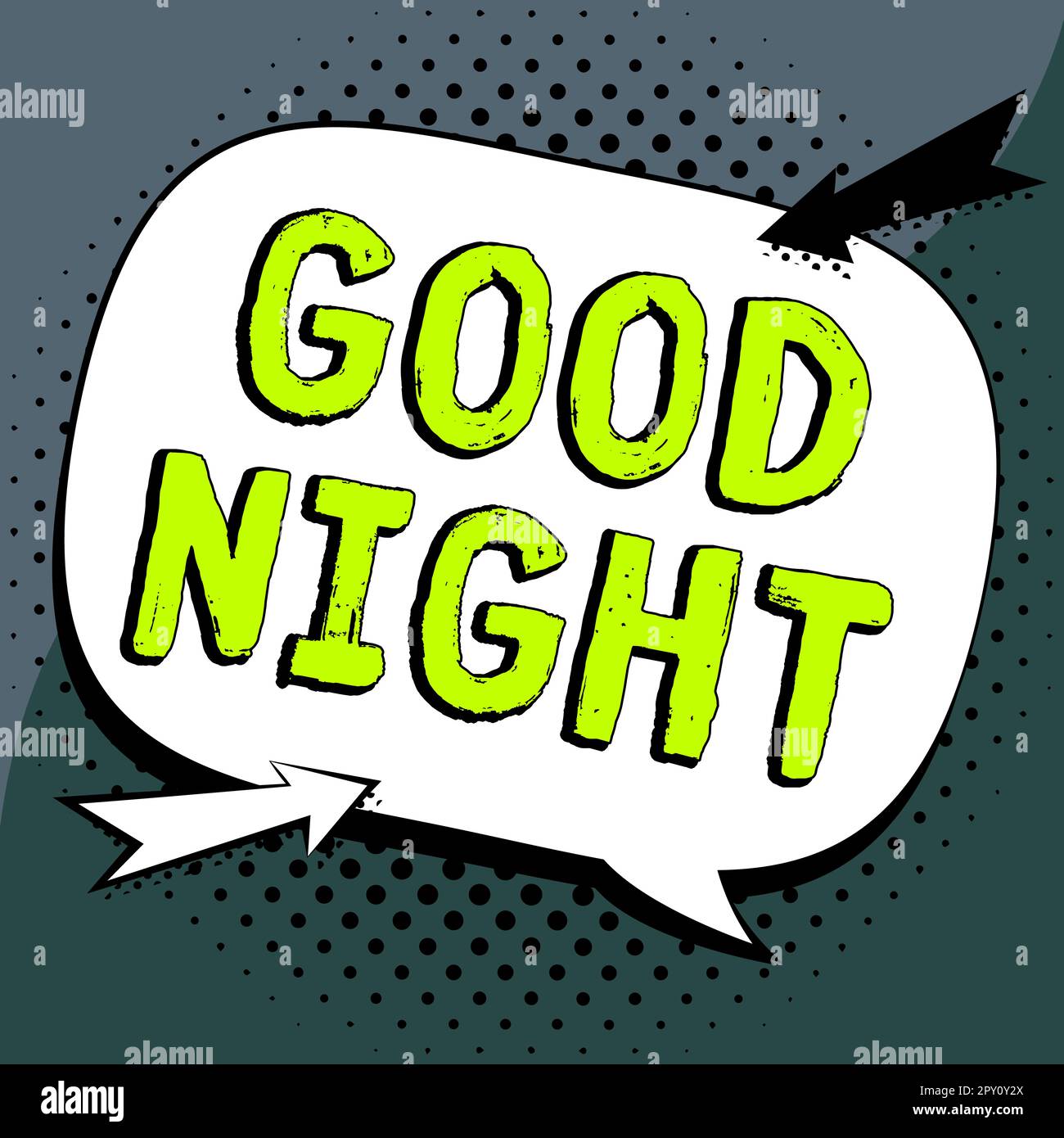 Writing displaying text Good Night, Business showcase expressing good ...