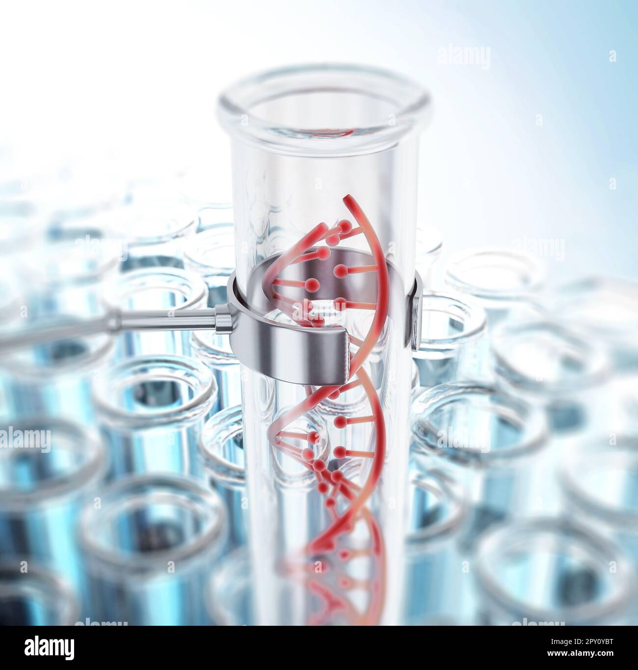 Dna helix molecular model transparent hi-res stock photography and ...