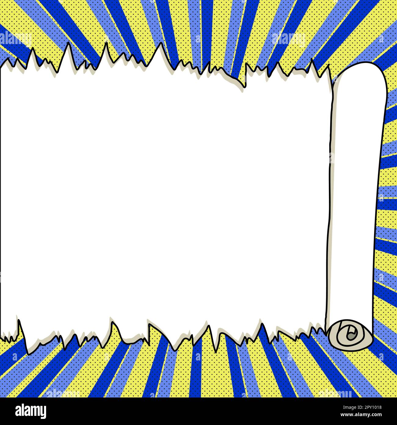 Comics Design Frames. Photo Frame Set With Explosion For Add Collage ...