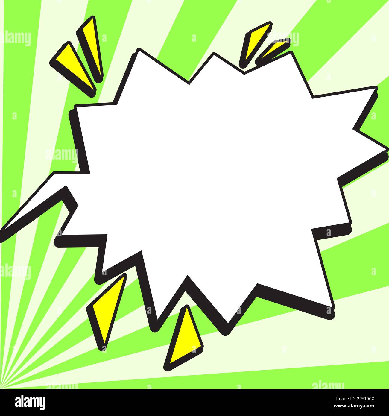 Speech Bubble With Copy Space Over Background. Template Framework For ...