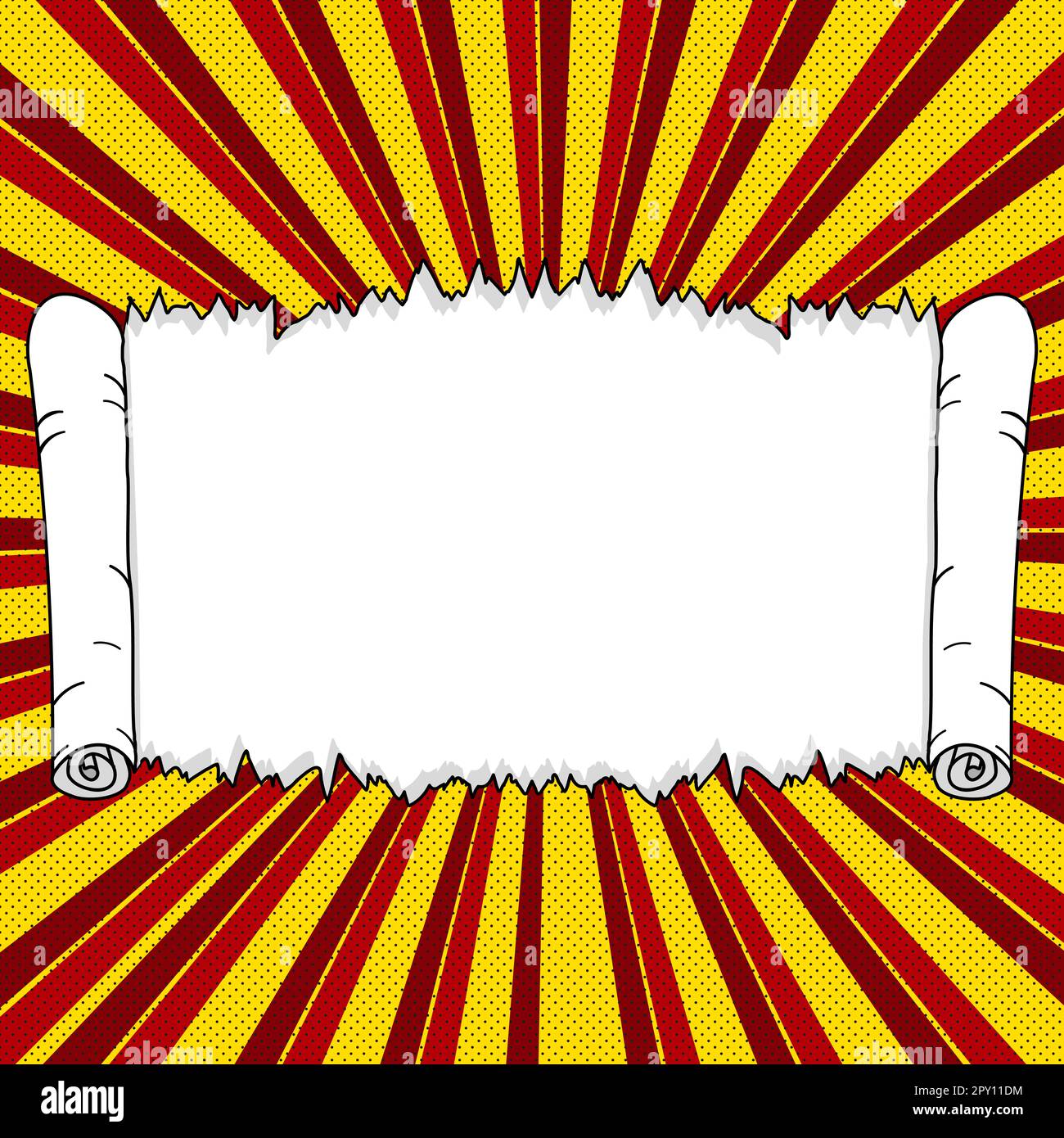 Comics Design Frames. Photo Frame Set With Explosion For Add Collage ...