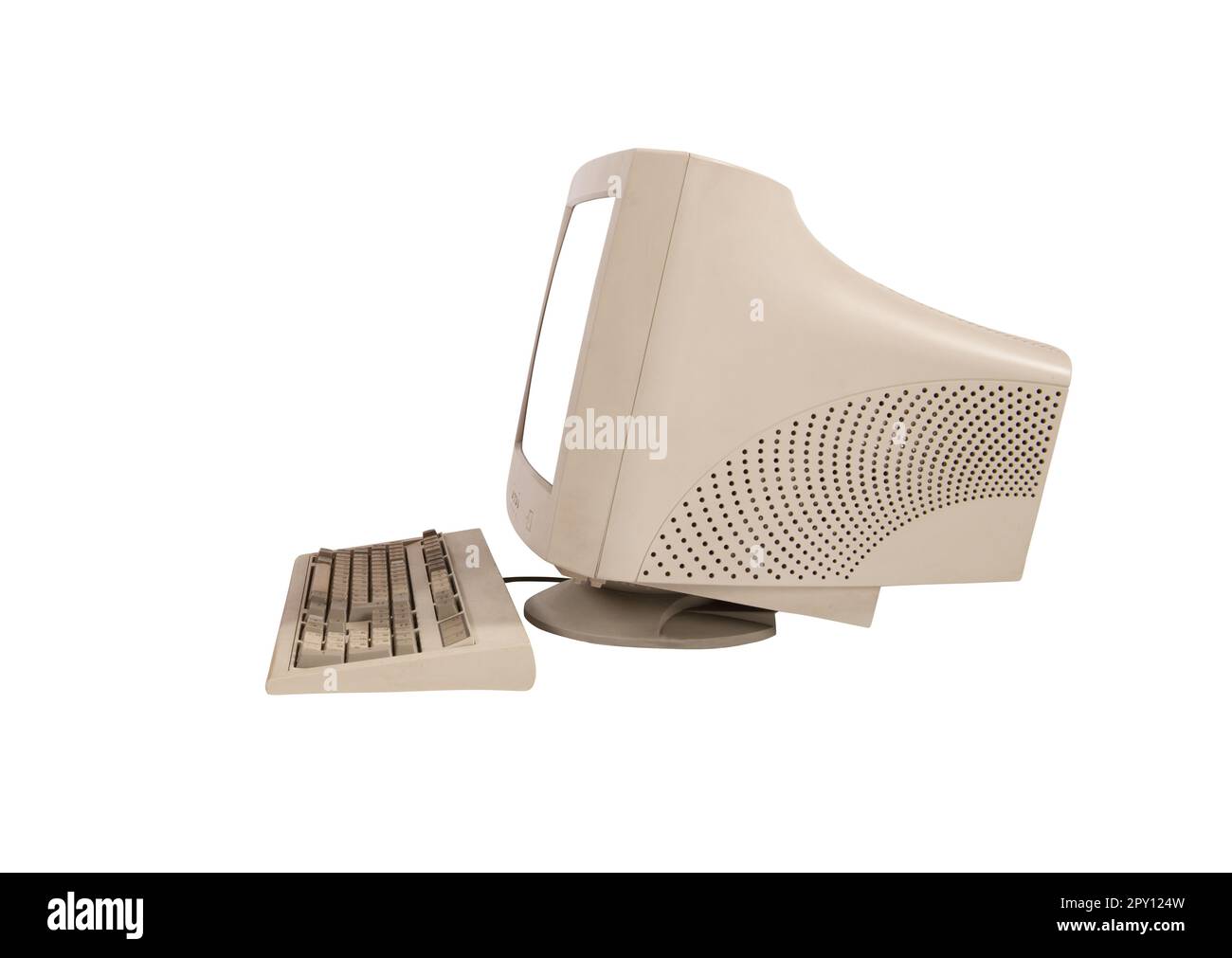 Image of a computer. concept of internet sharing Stock Photo - Alamy