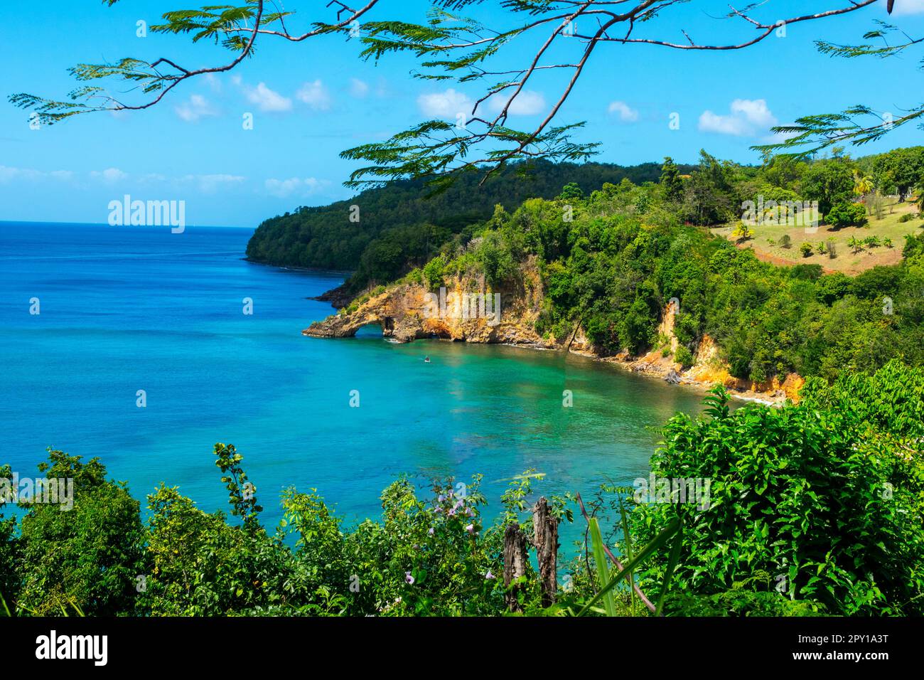 Sceneic voew on Saint Lucia (Saint Lucian Creole French: Sent Lisi ...