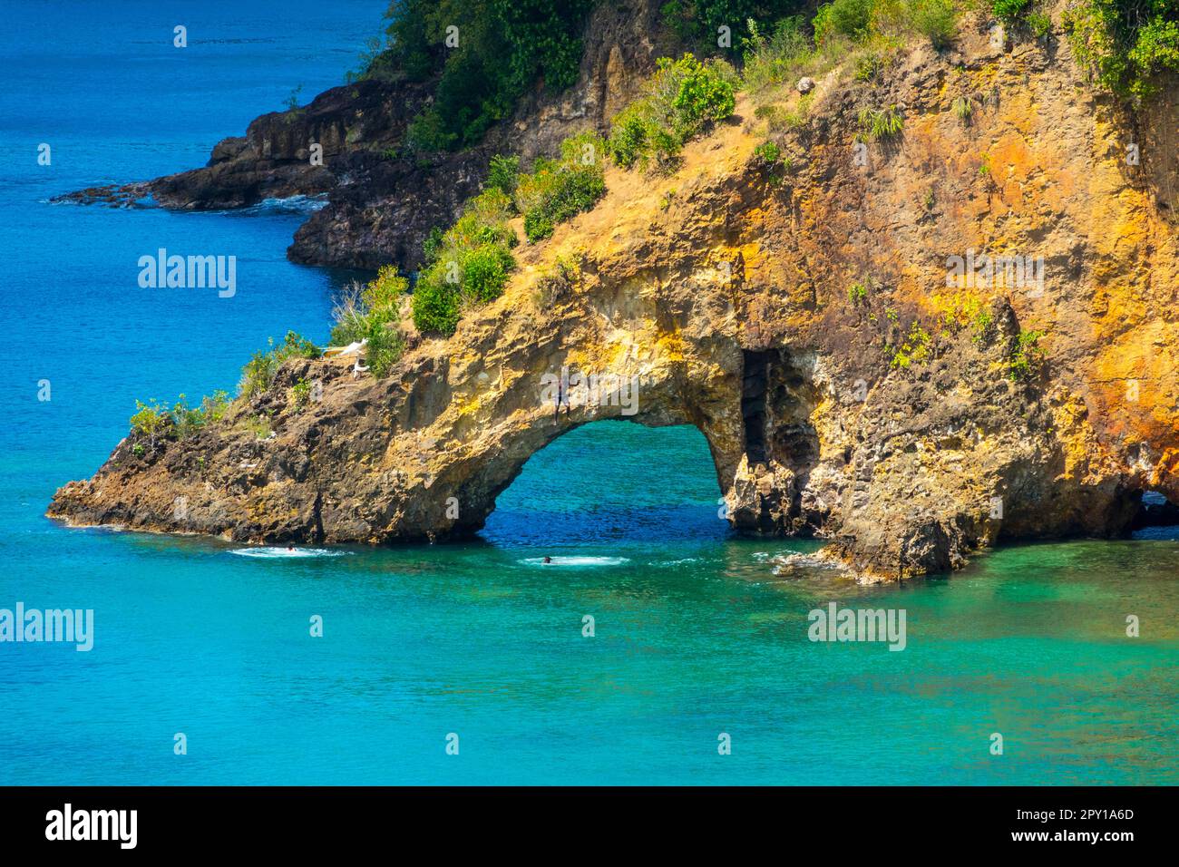 Sceneic voew on Saint Lucia (Saint Lucian Creole French: Sent Lisi ...