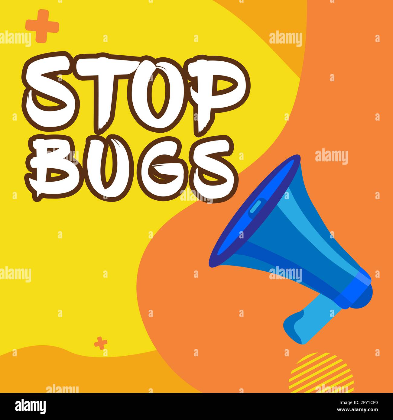 Inspiration showing sign Stop Bugs, Business showcase Get rid an insect ...