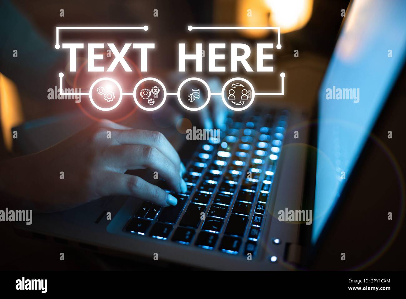 Inspiration showing sign Text Here, Word for Blank space to put message ...