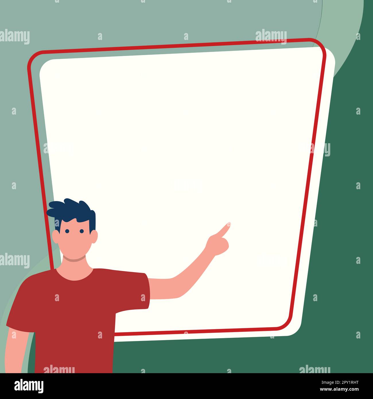 Professor pointing direction hi-res stock photography and images - Alamy