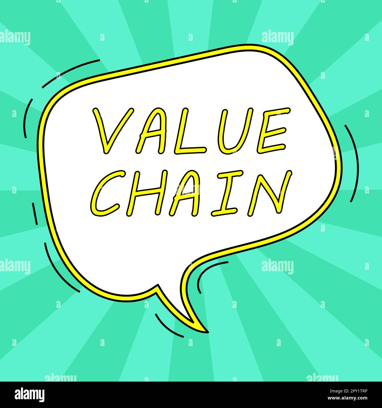 Inspiration showing sign Value Chain, Conceptual photo Business ...