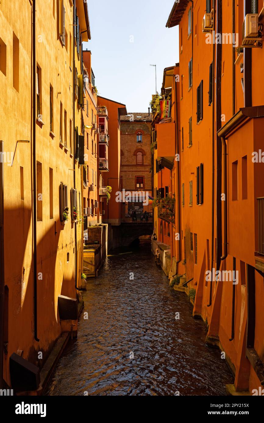 Water canal in bologna hi-res stock photography and images - Alamy