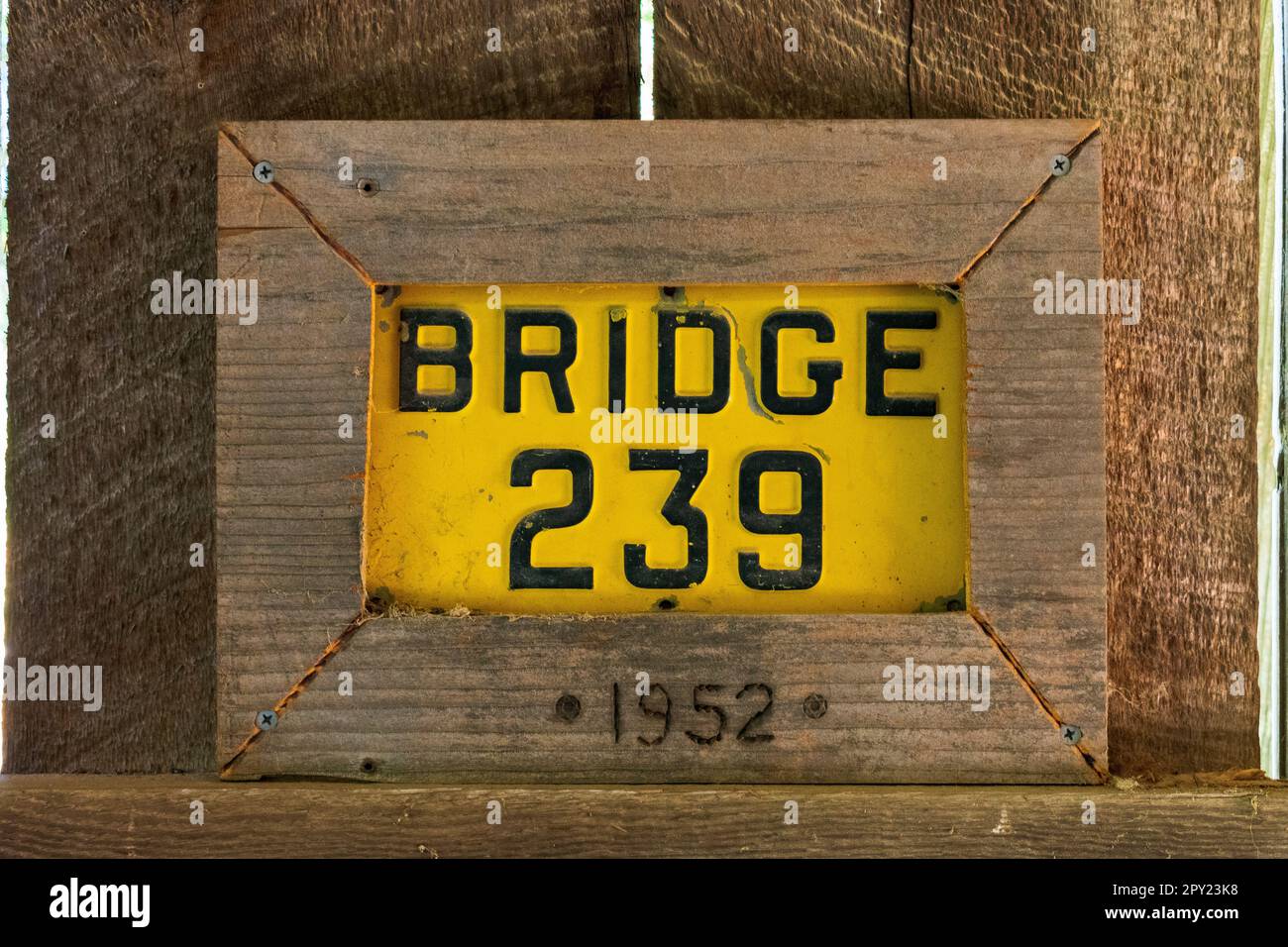 Eagle Point, OR / USA - 1 JUL 2022: Historic Lost Creek Bridge, Number ...