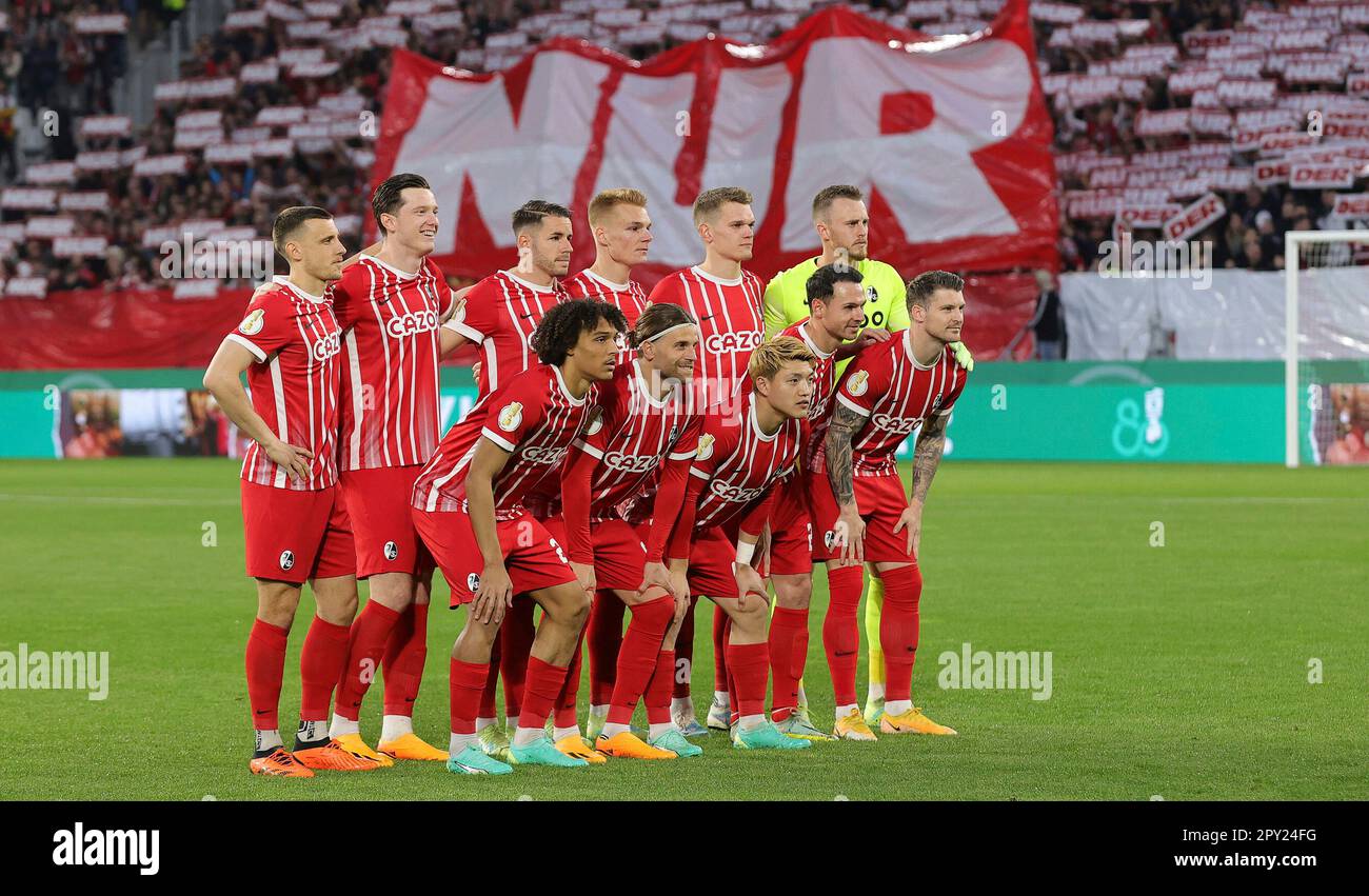 Freiburg, Deutschland. 02nd May, 2023. firo : 05/02/2023, football ...