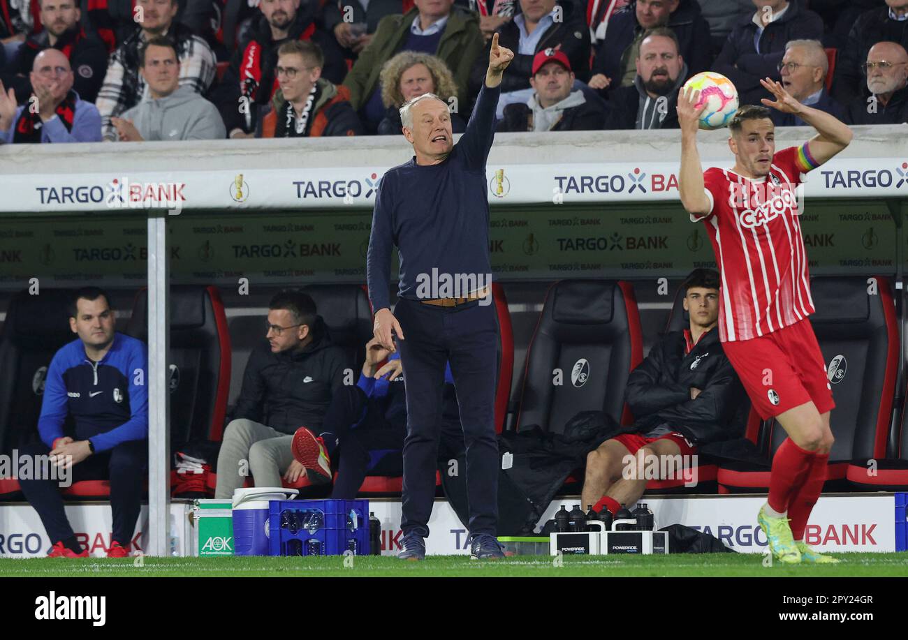 Freiburg, Deutschland. 02nd May, 2023. firo: May 2nd, 2023, football ...