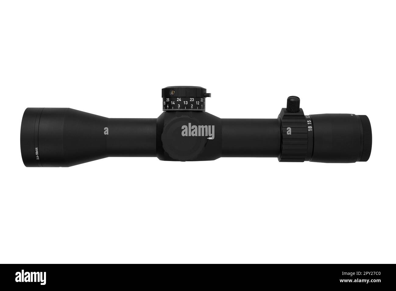 Modern sniper scope. Optical device for aiming and shooting at long ...