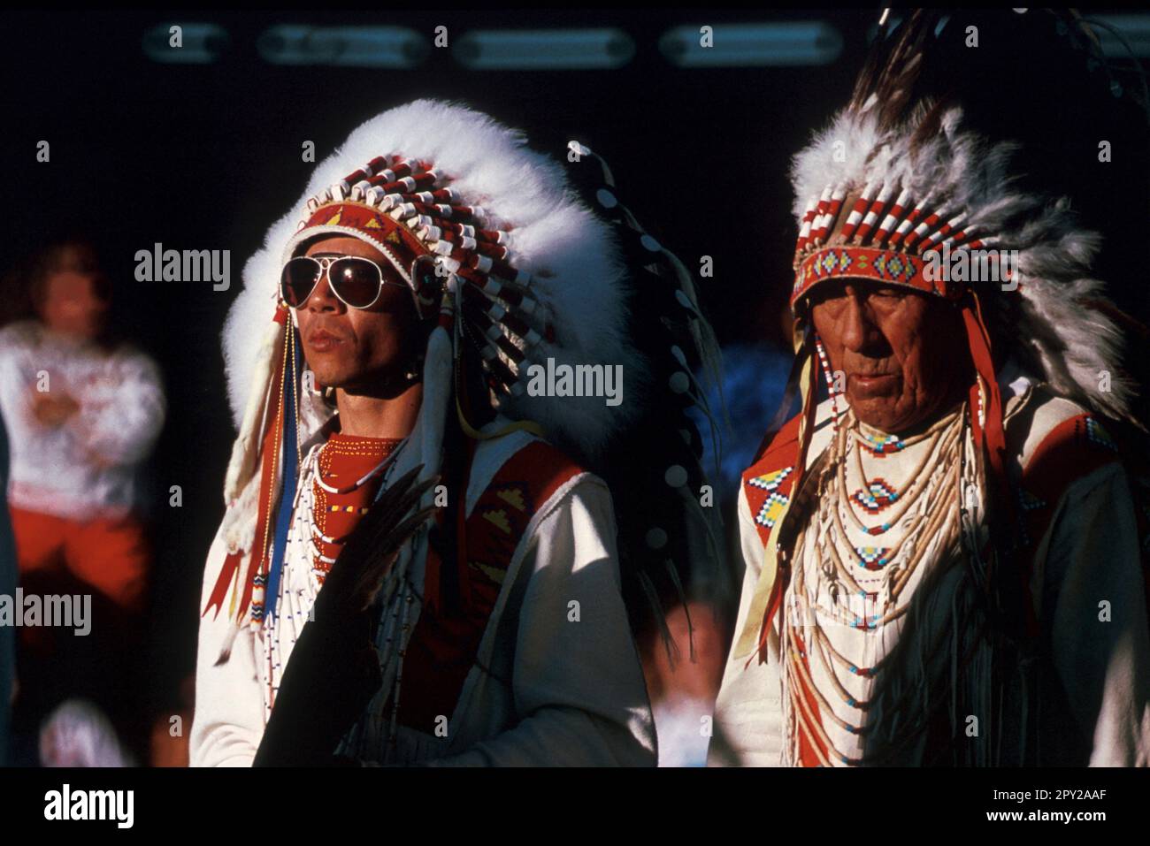 Blackfeet Chiefs, George Kicking Woman (right), North American Indian ...